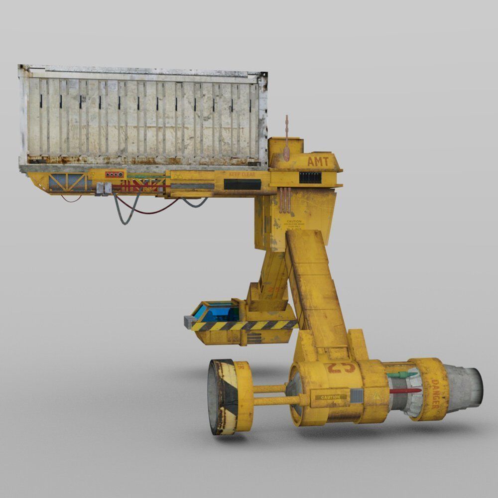StarTug - Wavefront obj format 3D model | CGTrader