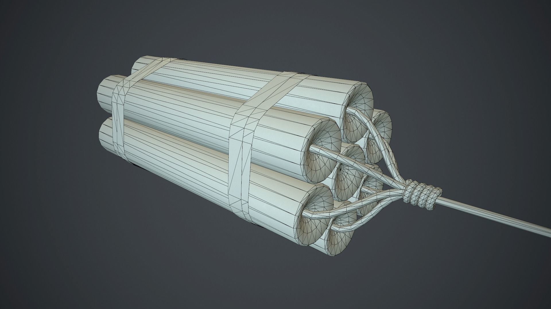 3D model 7 Dynamite Pack PBR Game Ready VR / AR / low-poly | CGTrader