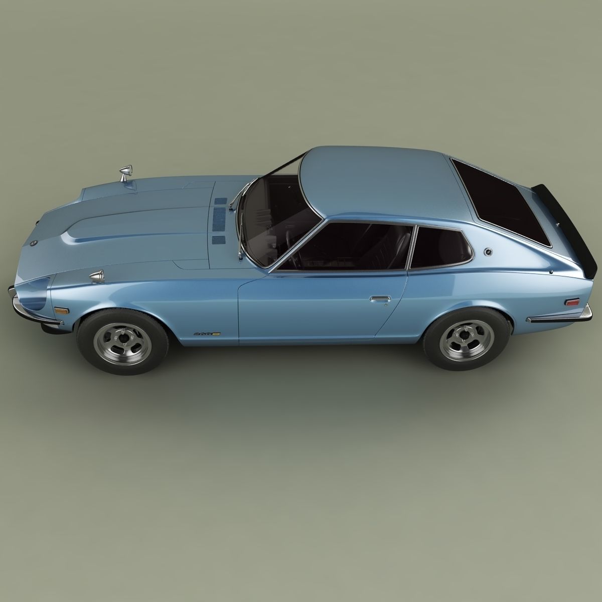 Datsun 260Z 2 plus 2 3D model | CGTrader