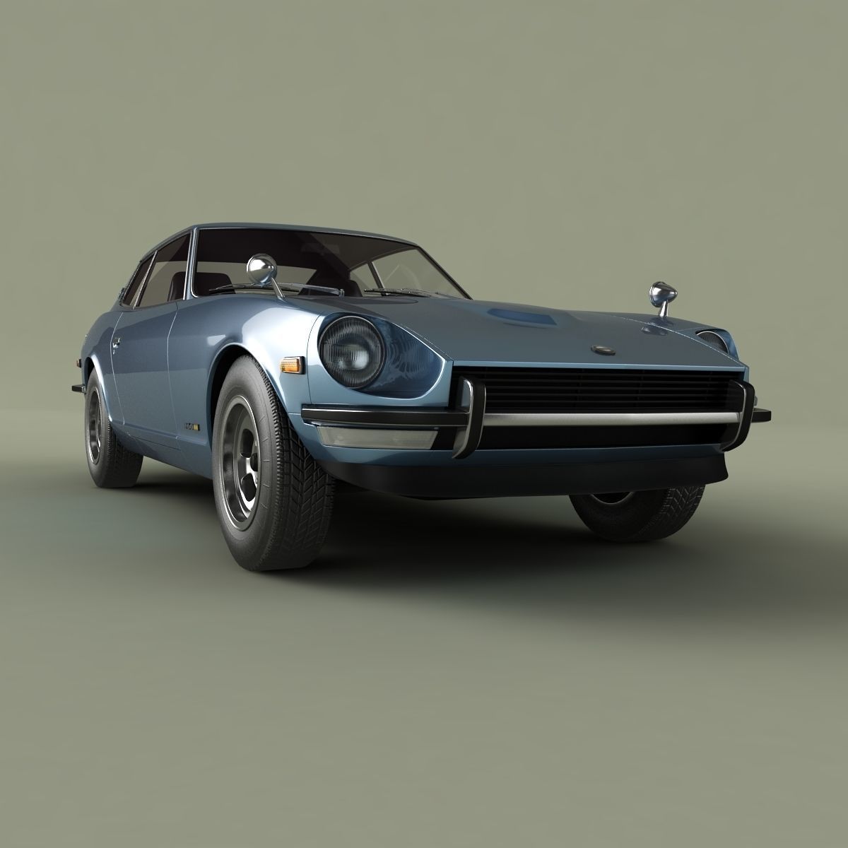 Datsun 260Z 2 plus 2 3D model | CGTrader