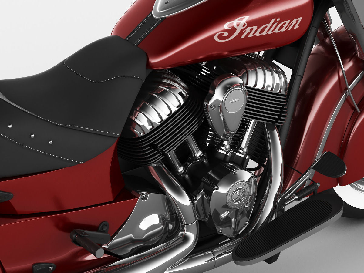 Indian Chief Classic motorcycle 3D model | CGTrader