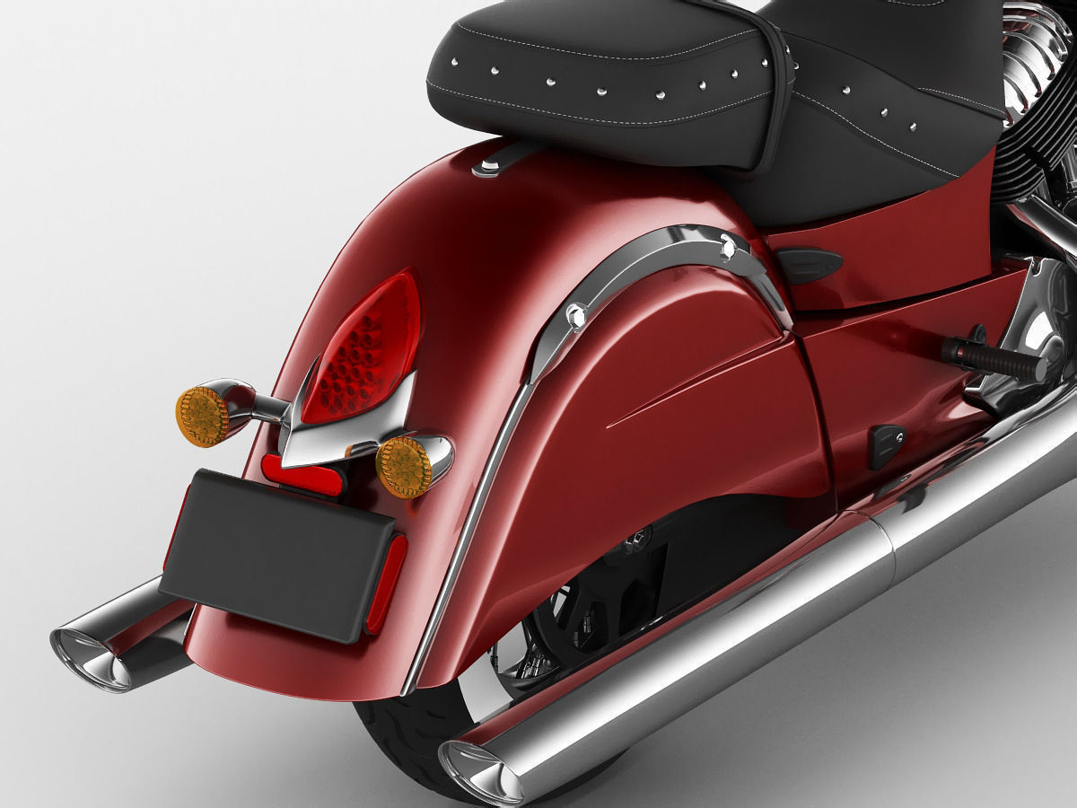 Indian Chief Classic motorcycle 3D model | CGTrader