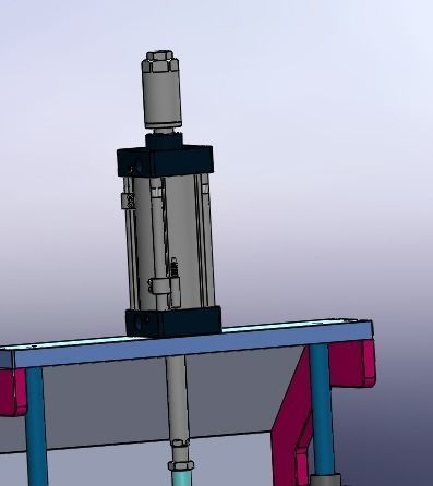 Pressing group mechanism 3D model | CGTrader