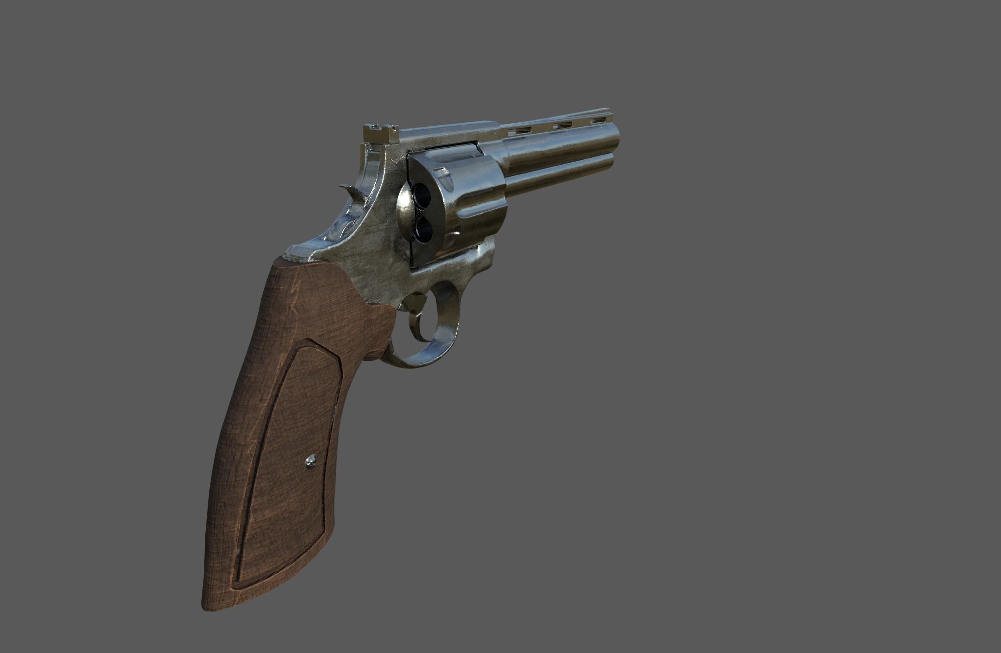 3D model Colt Anaconda VR / AR / low-poly | CGTrader