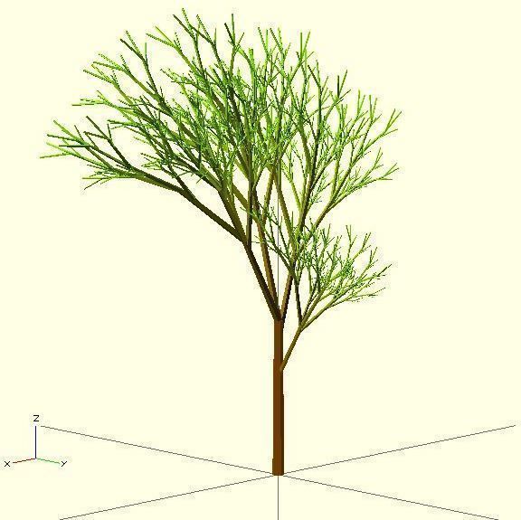 Completely Random Tree free 3D model 3D printable | CGTrader