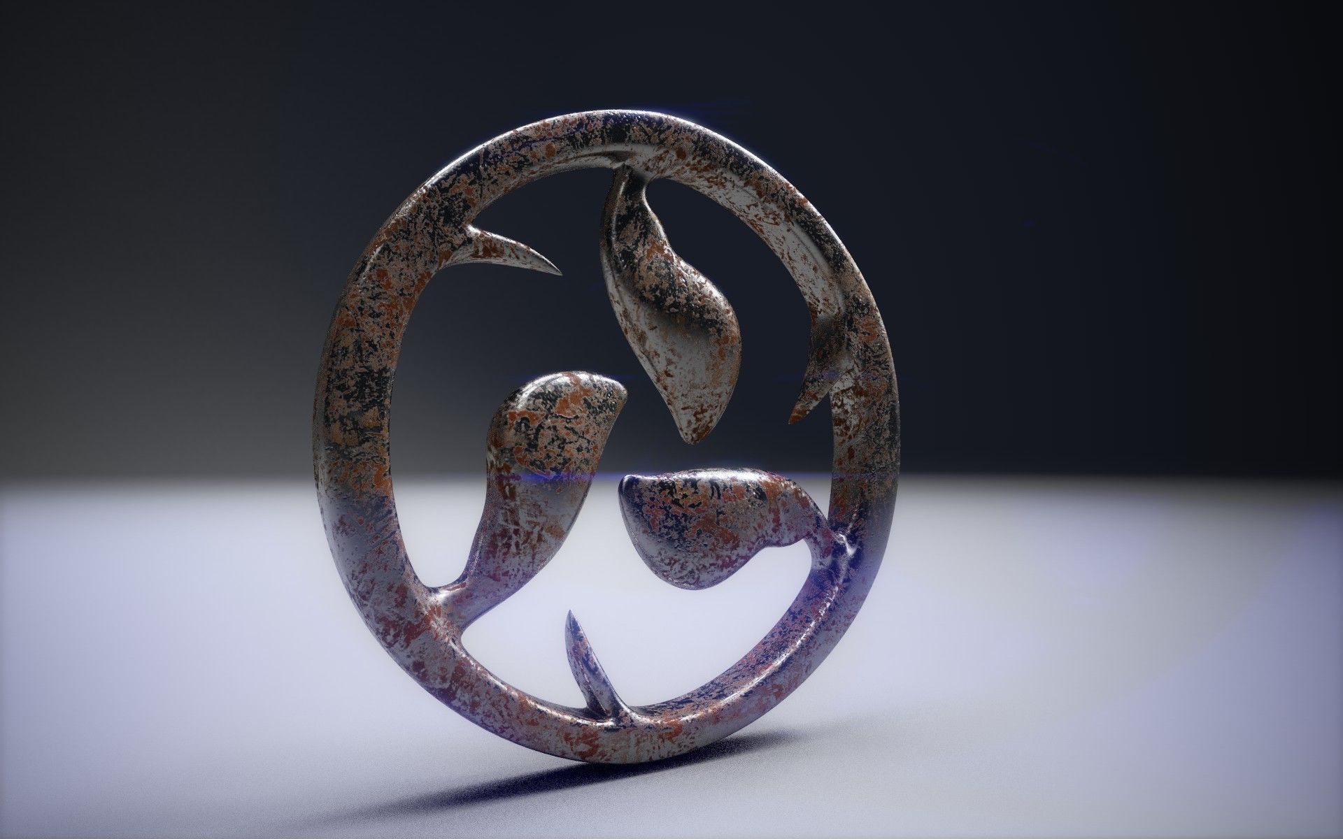 Mizu Aikido Dojo Emblem Texture | CGTrader