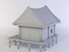 3D model Wooden house VR / AR / low-poly | CGTrader