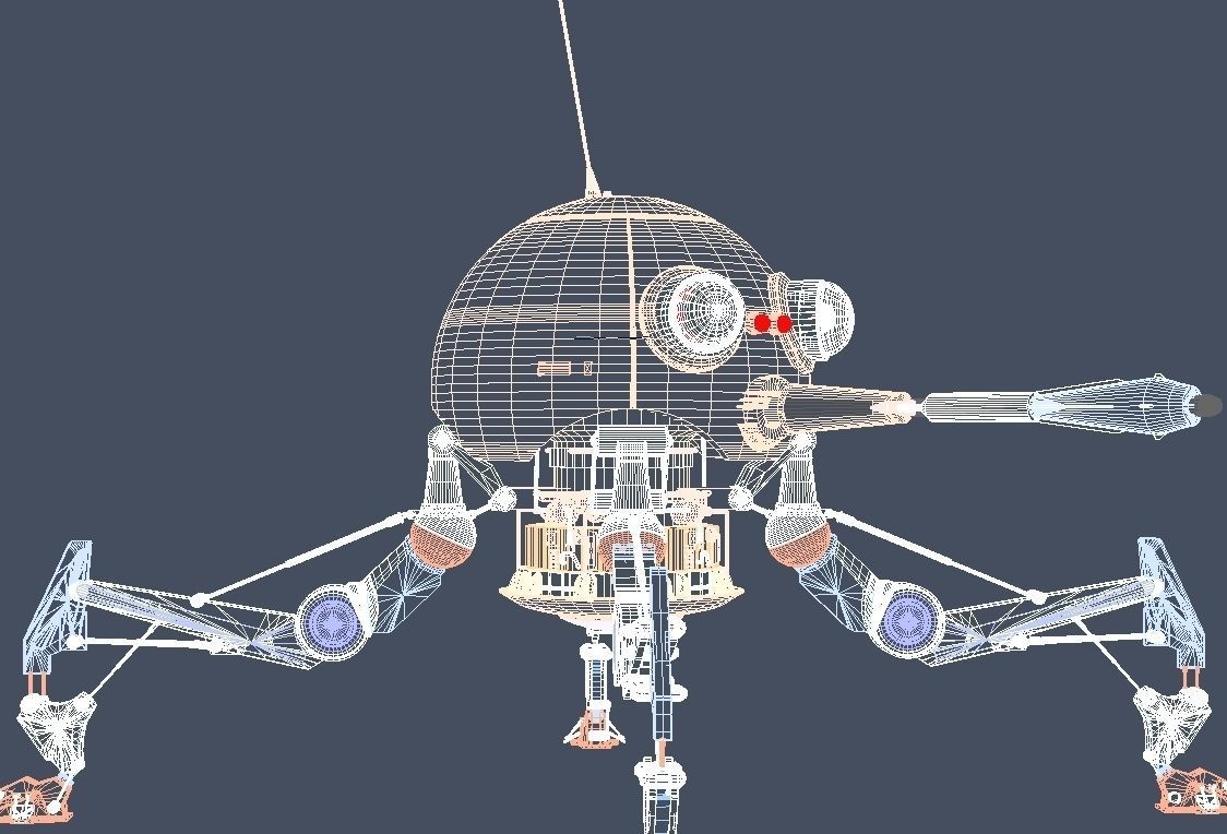 STAR-WARS Dwarf-Spider-Droid 3D model | CGTrader