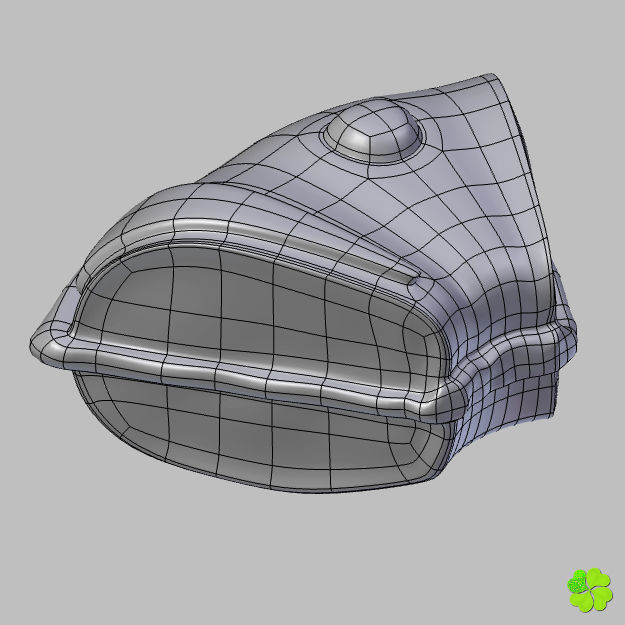 3D model King cake low poly VR / AR / low-poly | CGTrader