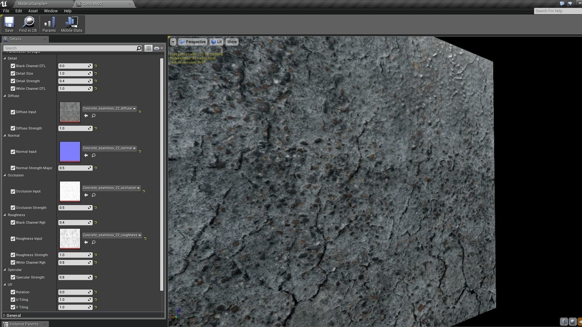 Seamless Customizable Concrete Material Pack 102 Texture | CGTrader