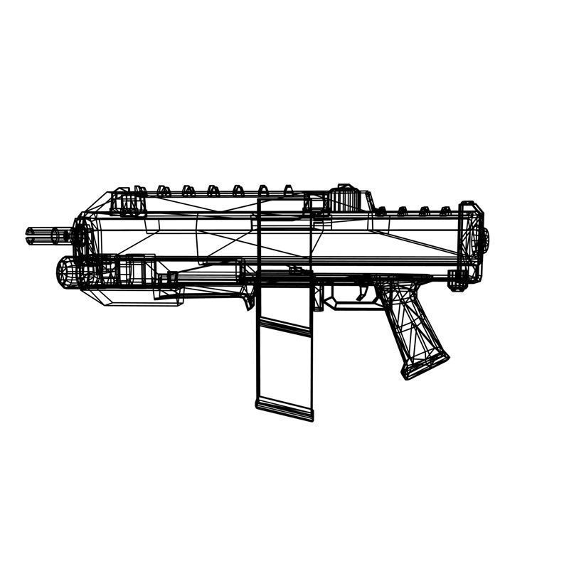 3D model Assault Rifle Gun Rigged VR / AR / low-poly rigged | CGTrader