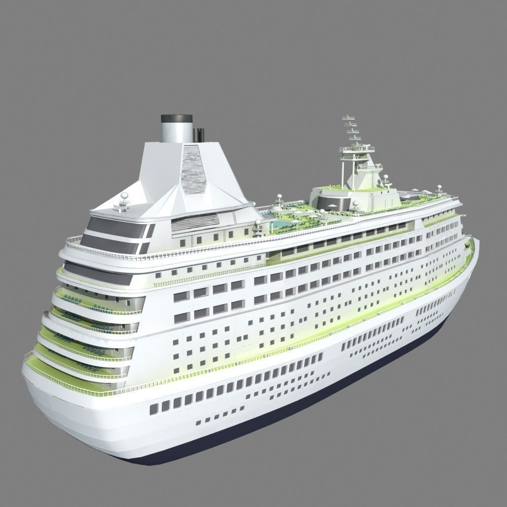 Cruise Ship 3D model | CGTrader
