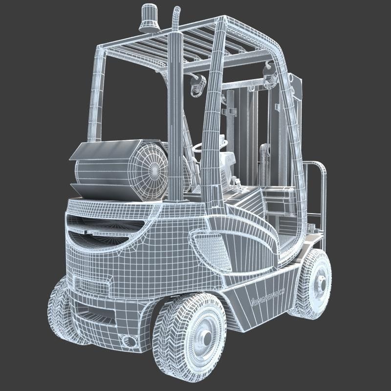 Forklift 3D model | CGTrader