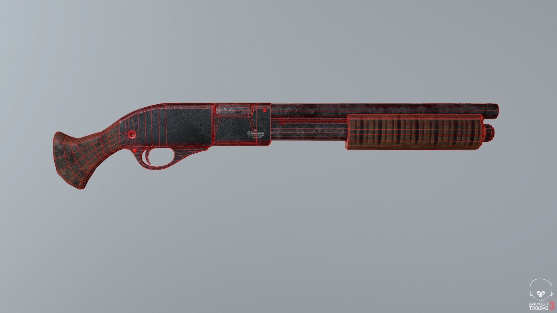 3D model Sawed Off Shotgun VR / AR / low-poly | CGTrader