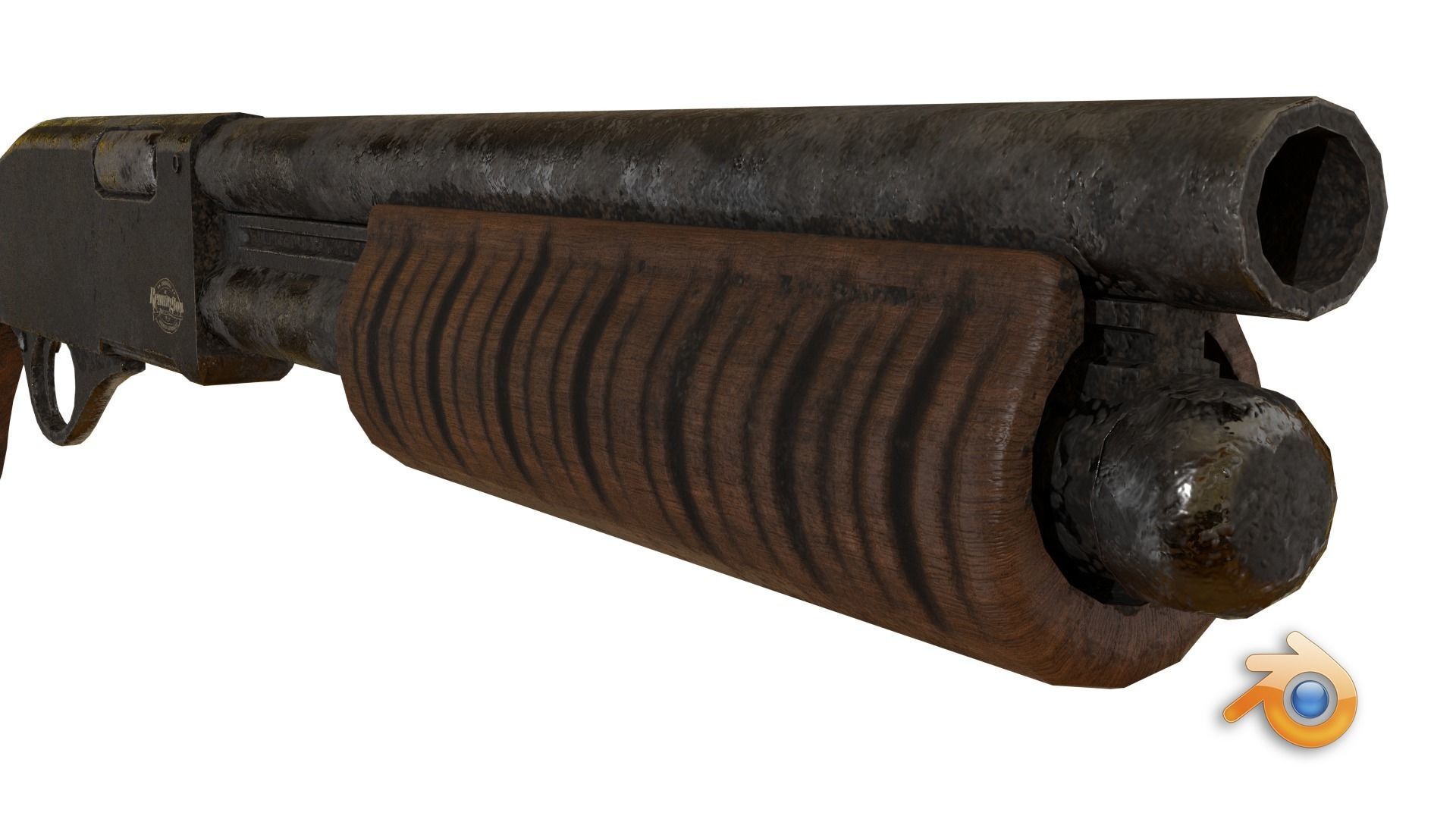 3D model Sawed Off Shotgun VR / AR / low-poly | CGTrader