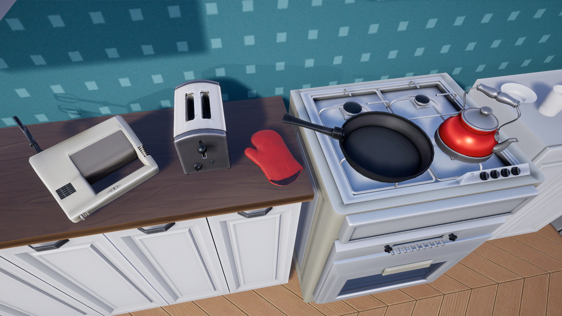 3D model Stylized Interior Set VR / AR / low-poly | CGTrader