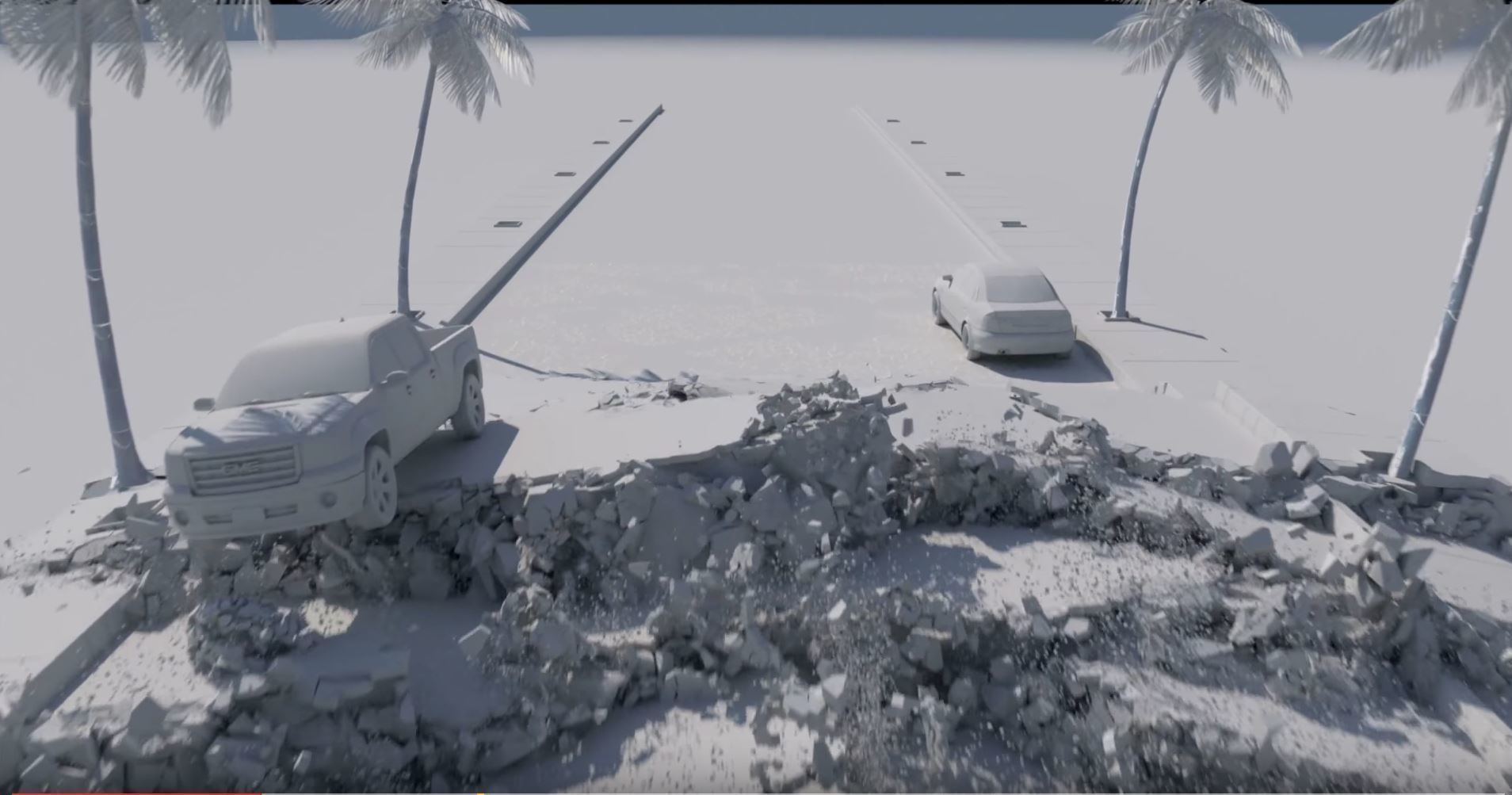 3D model 2012 Quake FX Thinking Particles Destruction Project Files VR / AR / low-poly rigged ...