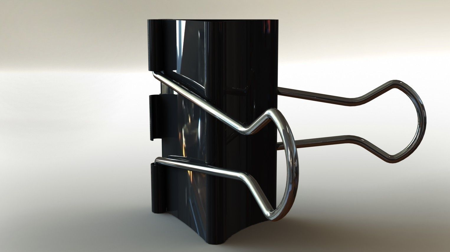 Binder Clip free 3D model | CGTrader