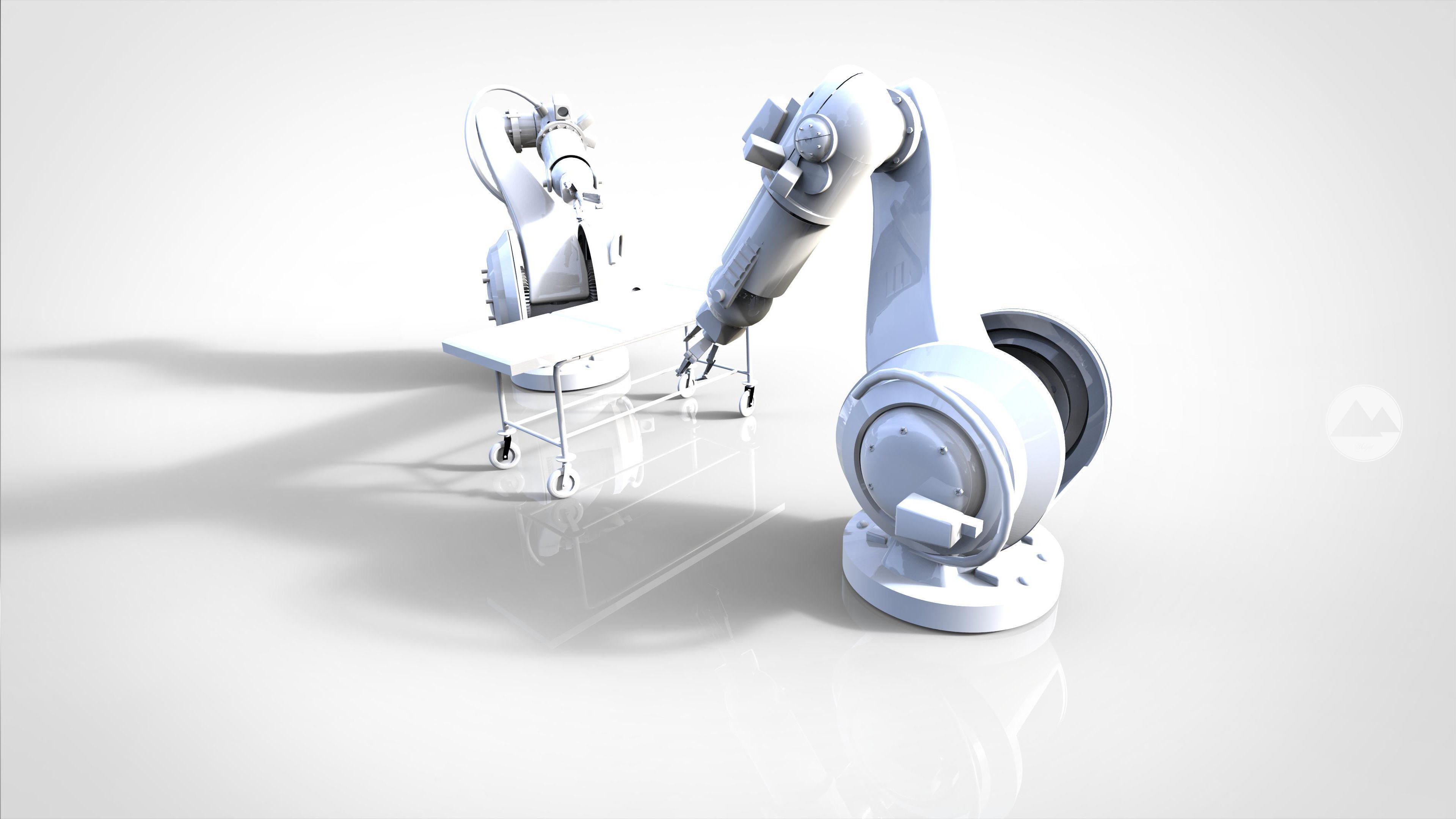 Biomedical Machine 3D model | CGTrader