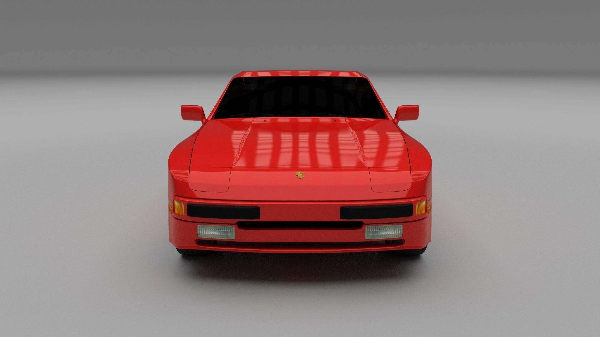 Porsche 944 3D model | CGTrader