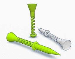 Free Tee 3D Printing Models | CGTrader