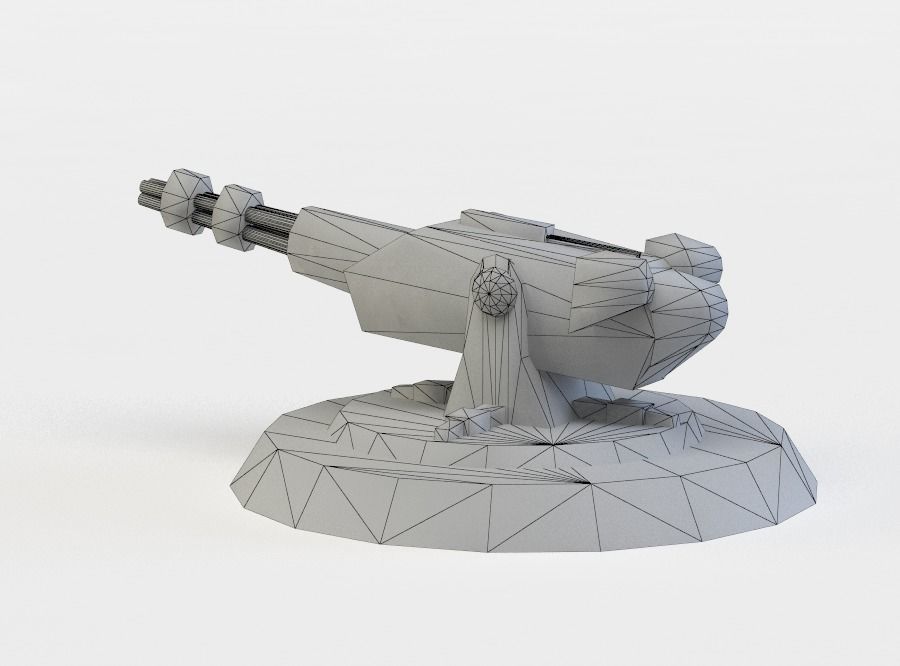 3D model Plasma weapon VR / AR / low-poly | CGTrader