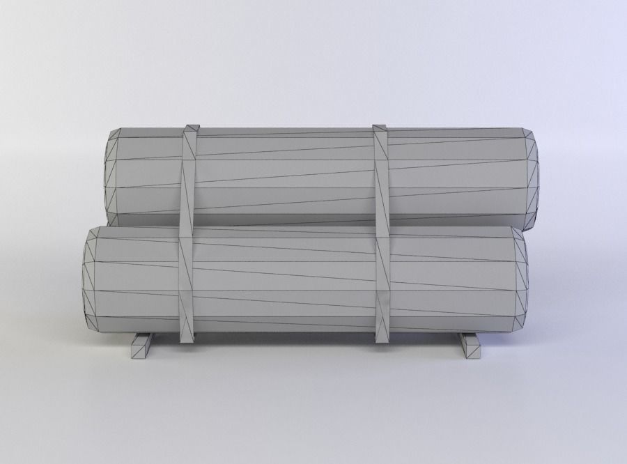 3D model Metal tubes VR / AR / low-poly | CGTrader