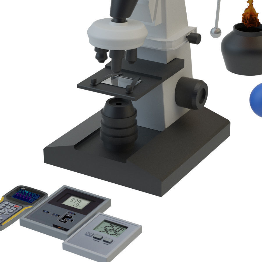 Medical laboratory set 3 3D model | CGTrader