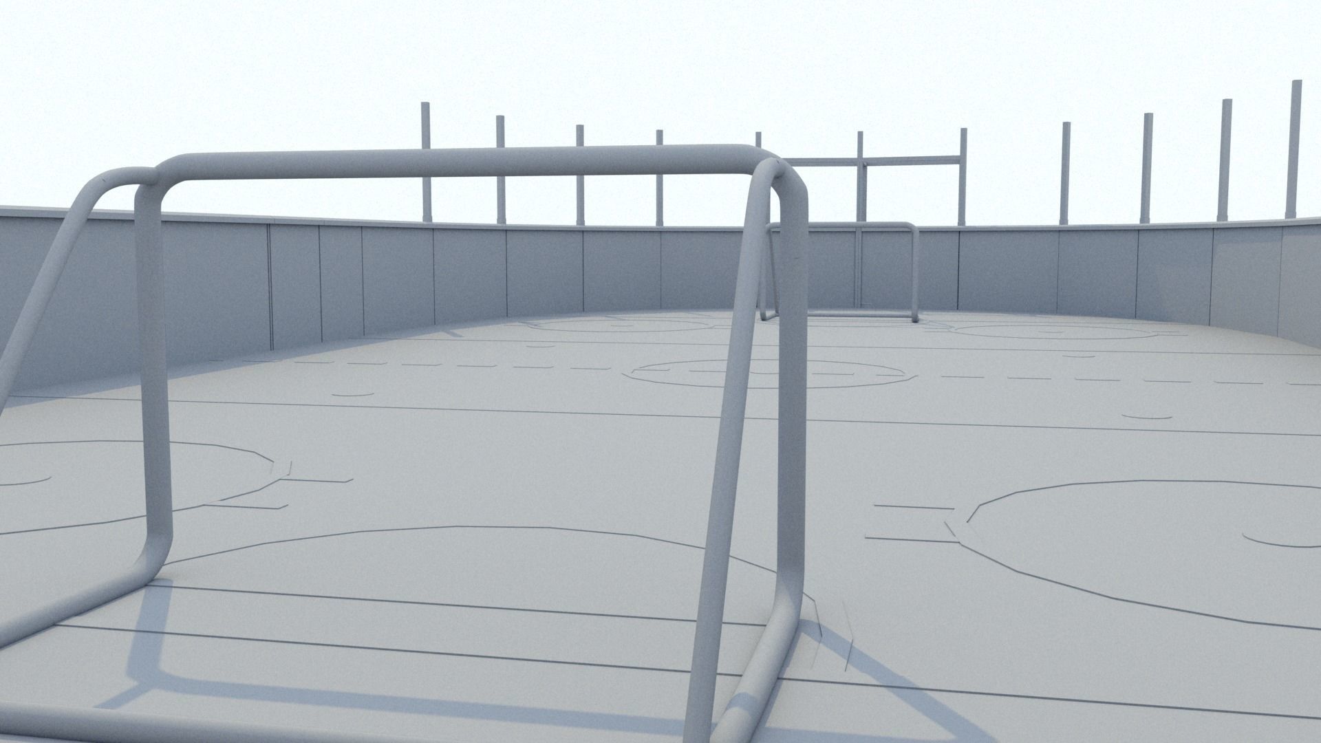 Hockey Rink 3D model | CGTrader