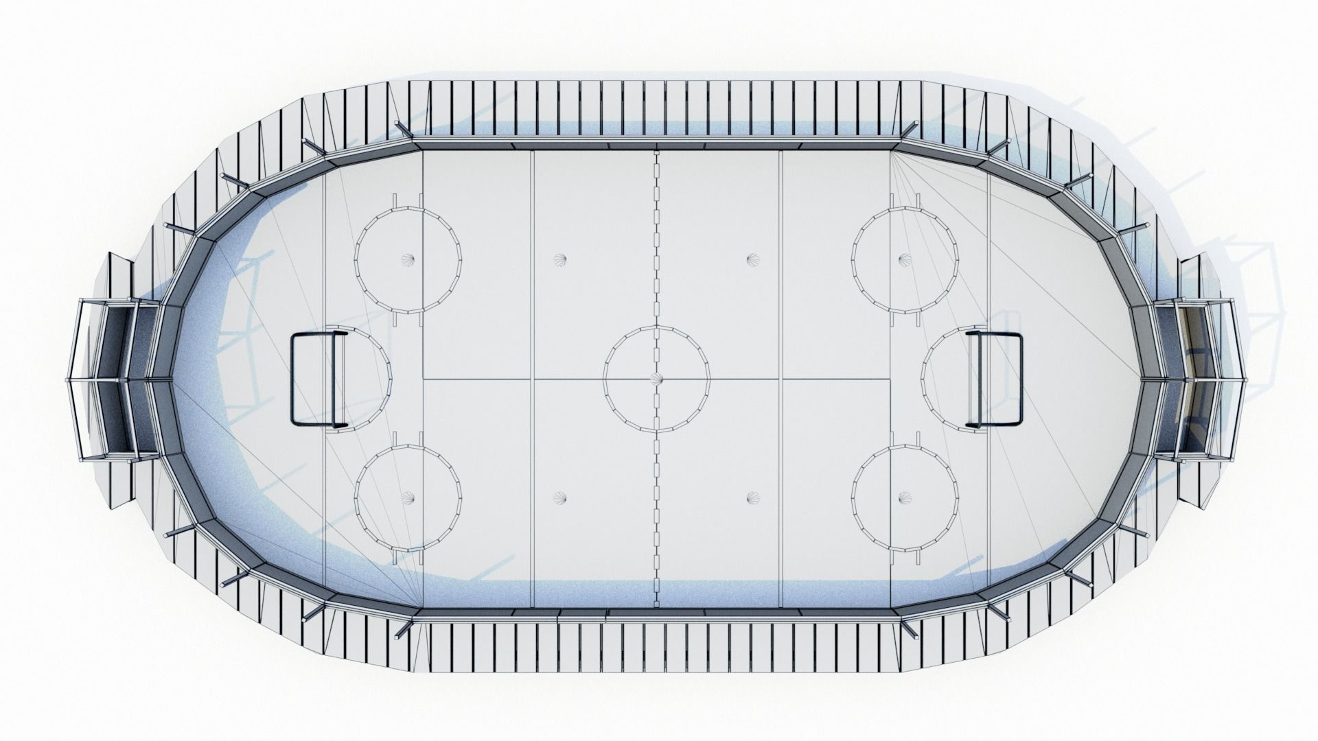 Hockey Rink 3D model | CGTrader