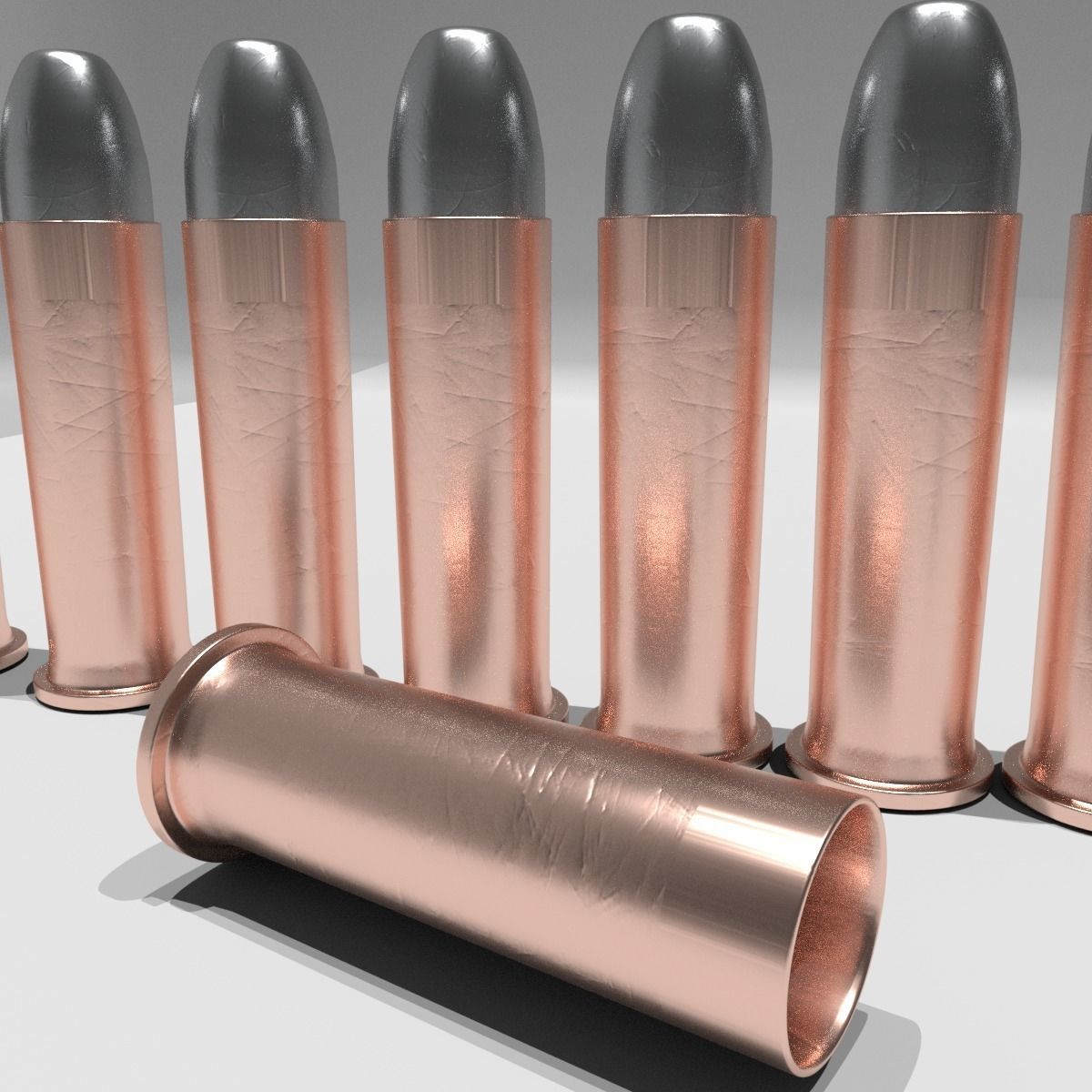 3D model Pistol Bullet Pack VR / AR / low-poly | CGTrader