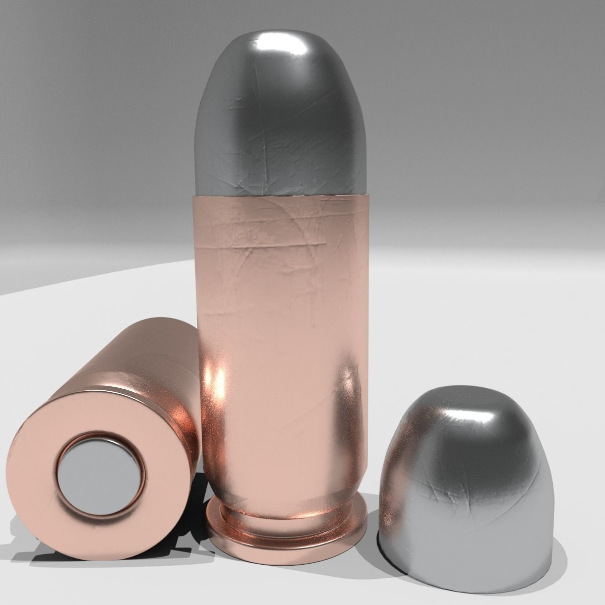 3D model Pistol Bullet Pack VR / AR / low-poly | CGTrader