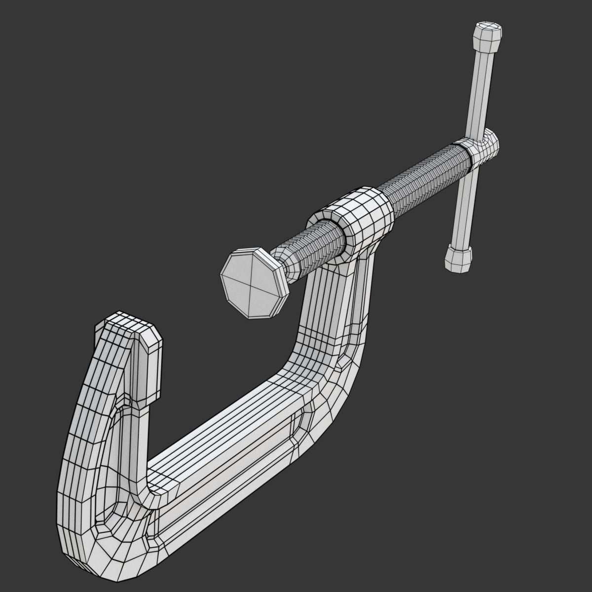 C-Clamp clamp 3D model | CGTrader