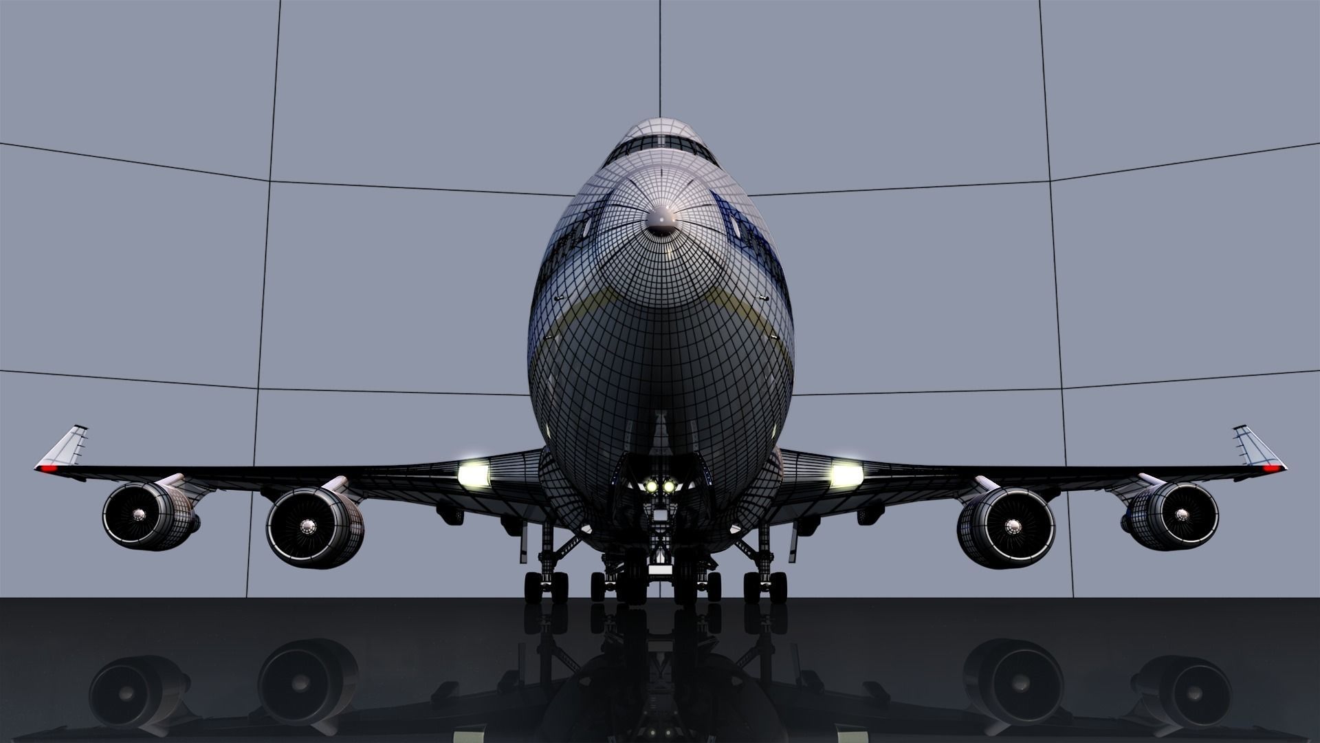 Boeing 747 3D model | CGTrader