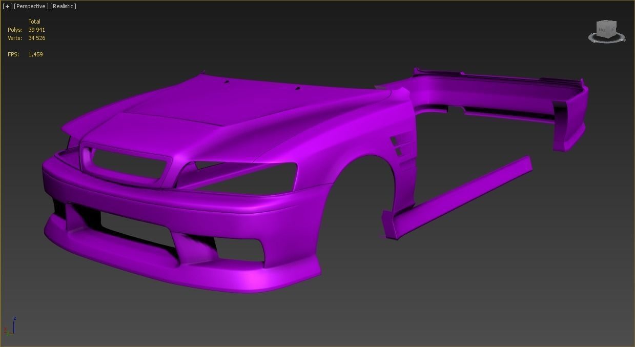 3D model Body Kit for Toyota Chaser M-Sport VR / AR / low-poly | CGTrader