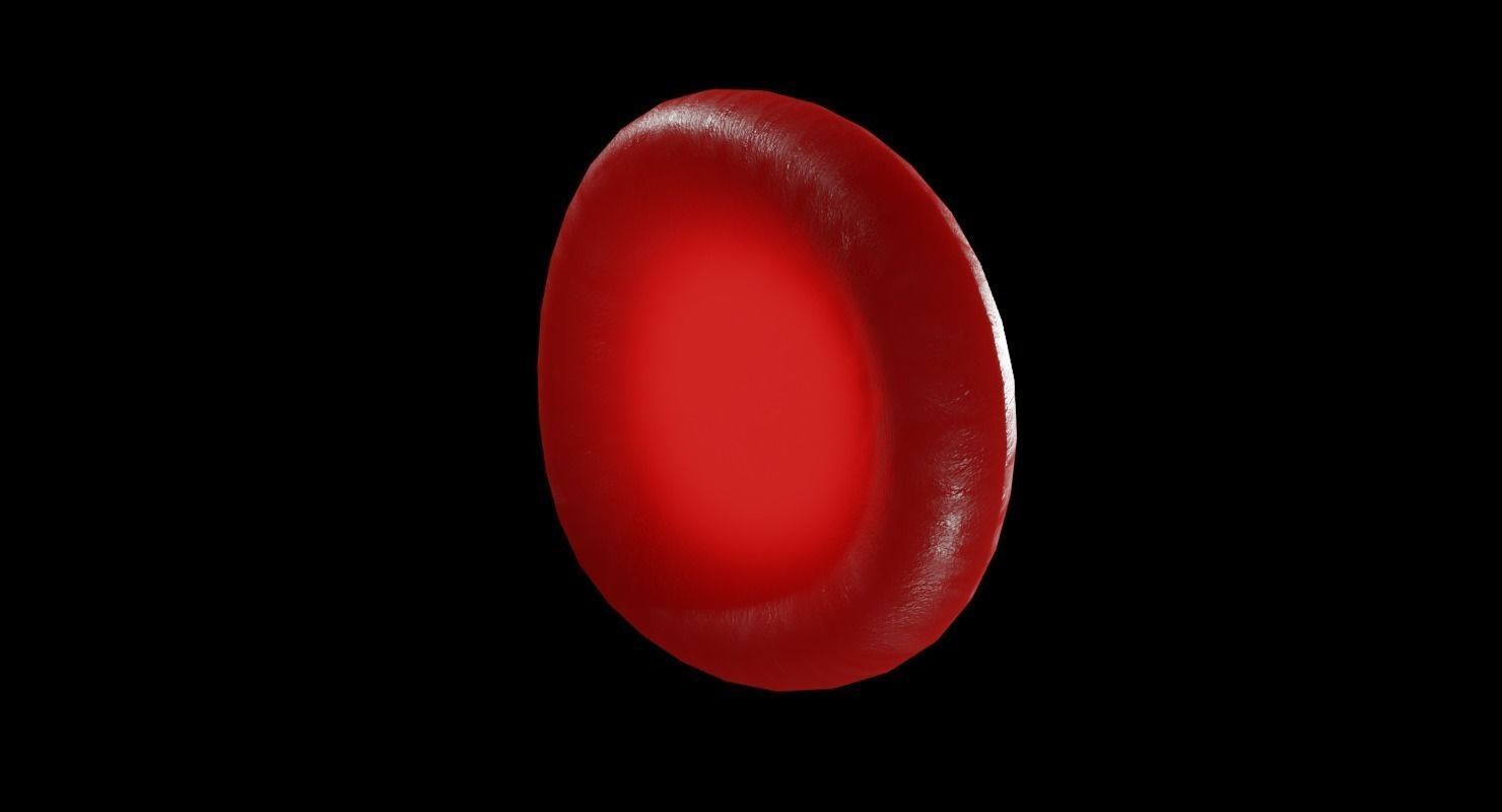 Red blood cell 3D model | CGTrader