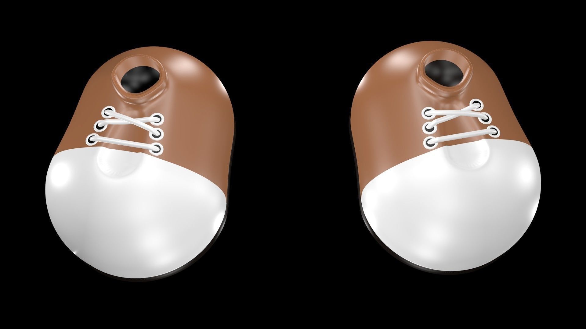 Cartoon boots free 3D model | CGTrader