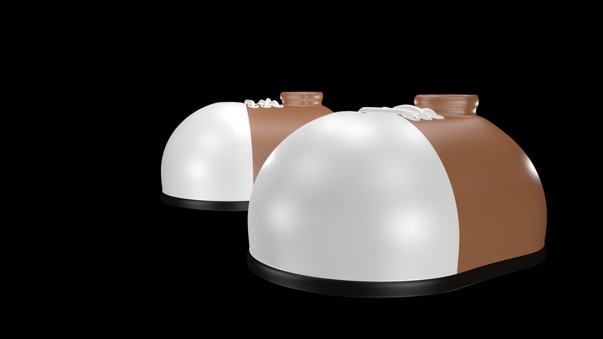 Cartoon boots free 3D model | CGTrader