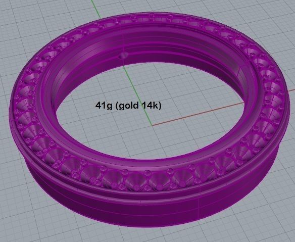 WATCH CROWNED DIAMONDS 3D PRINTABLE 3D model 3D printable | CGTrader