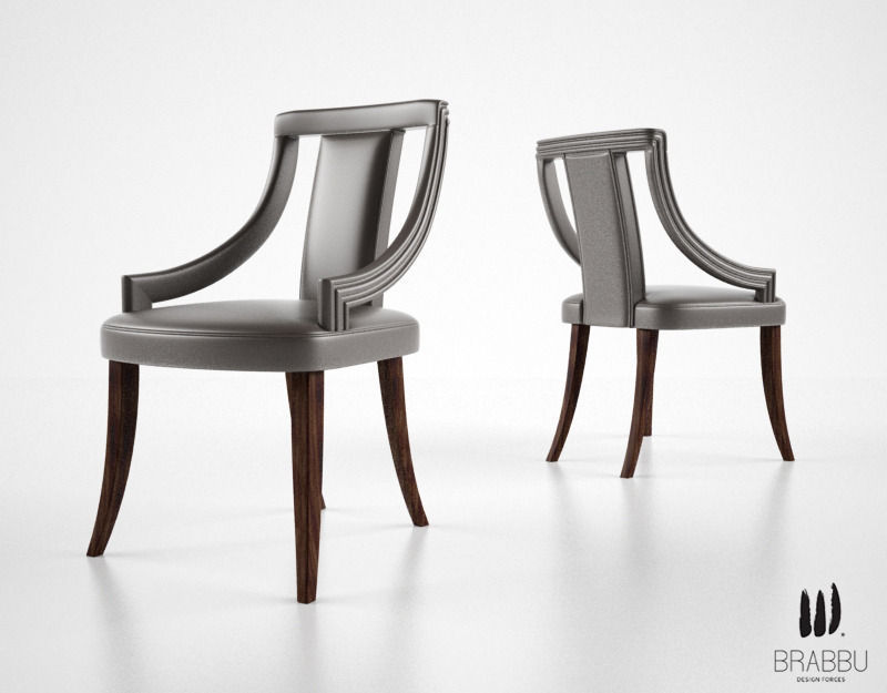 Brabbu Eanda dining chair 3D model | CGTrader