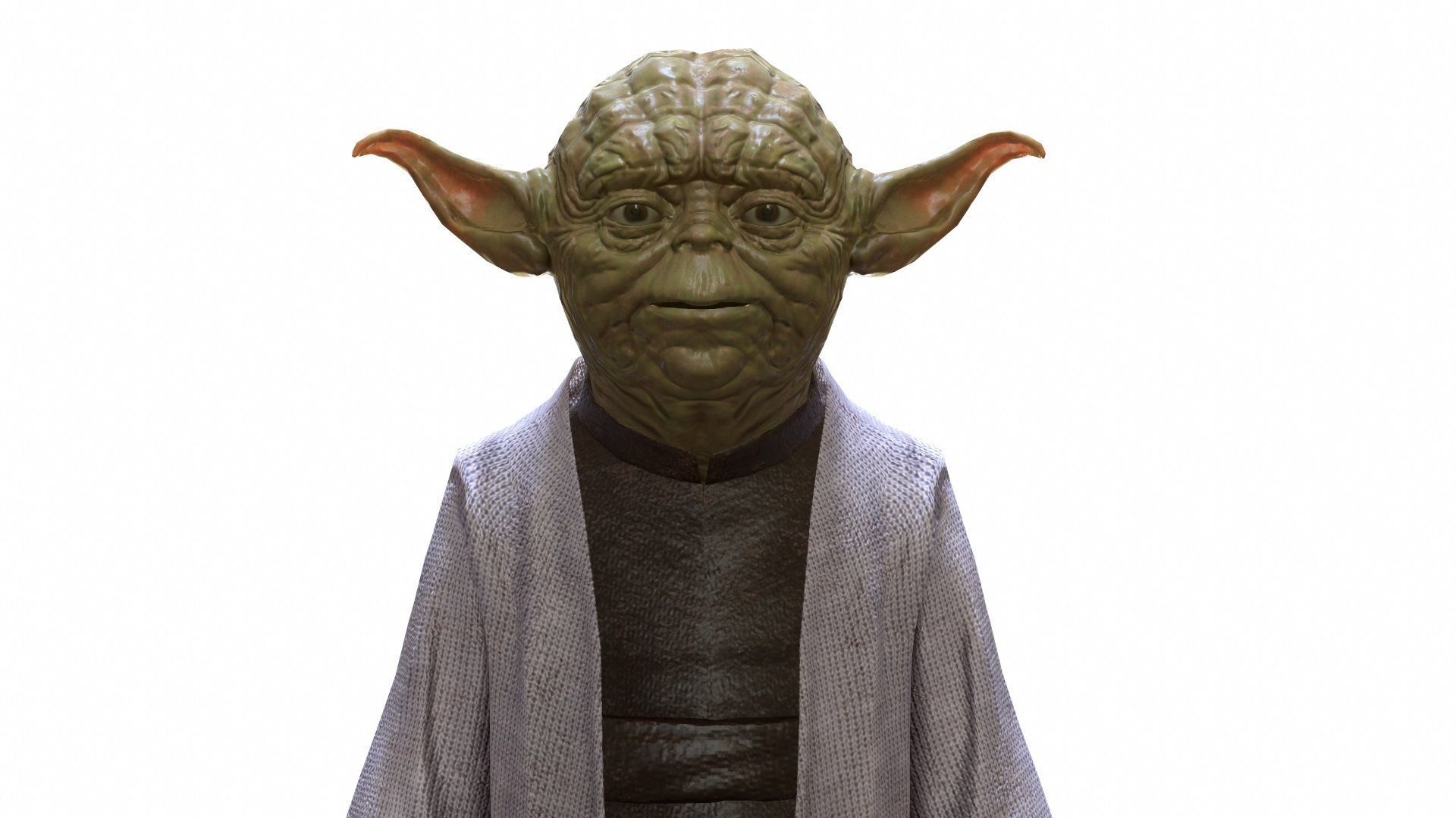 3D model Yoda in-game VR / AR / low-poly | CGTrader