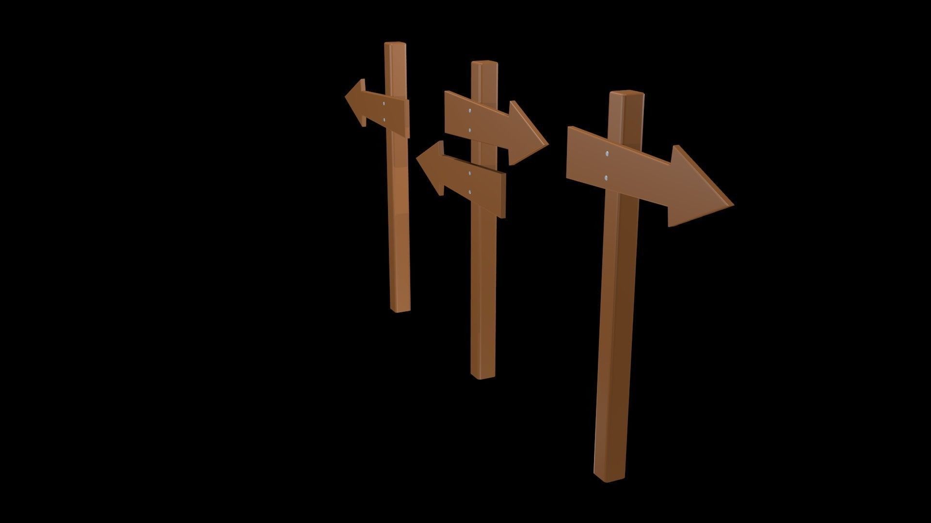 3D model Low poly pointers VR / AR / low-poly | CGTrader