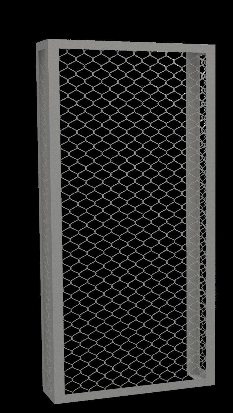 Metal Grid Structure 3D asset | CGTrader