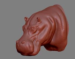 Hippo 3D Printing Models | CGTrader