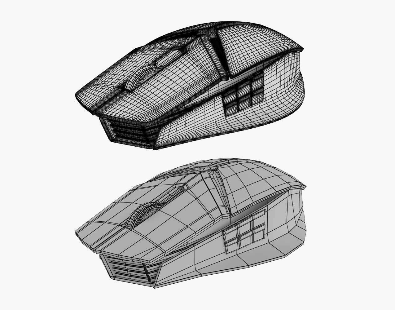 Dell Alienware Elite Gaming Mouse AW958 3D model | CGTrader