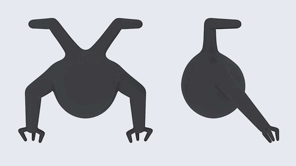 Simple Robot Base Mesh 3D model | CGTrader