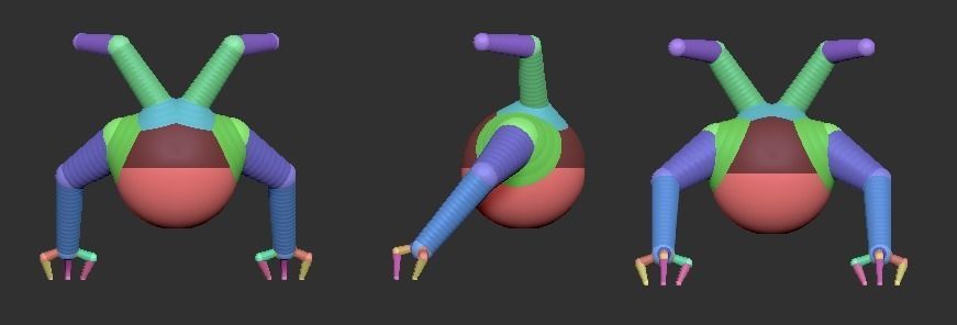 Simple Robot Base Mesh 3D model | CGTrader