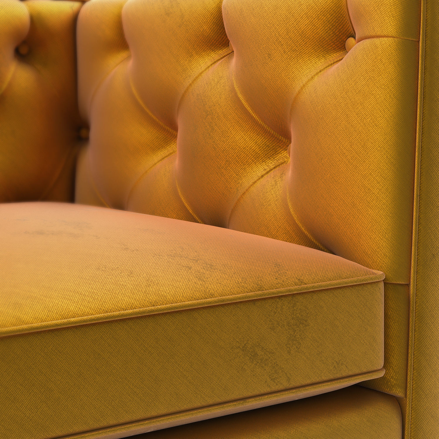 Homeline Emerson capitone armchair 3D model | CGTrader