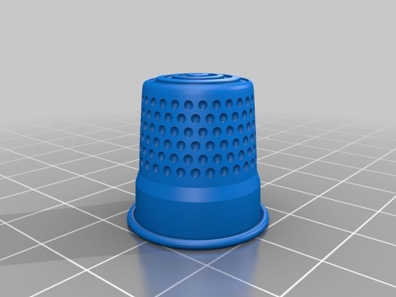 3D-printable Thimble - 14 16 18 mm free 3D model 3D printable | CGTrader