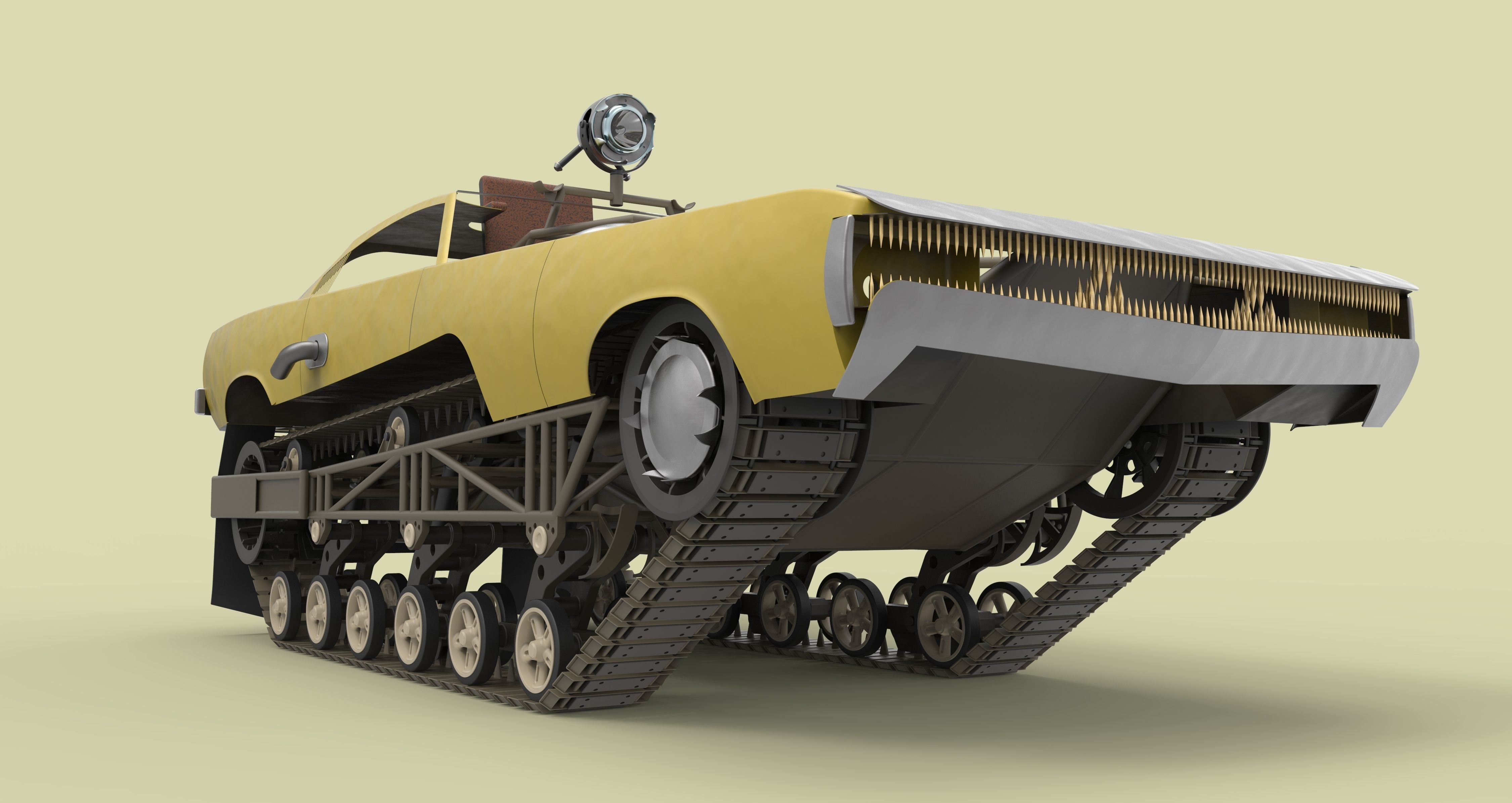 Peacemaker from movie Mad Max Fury road 3D model | CGTrader